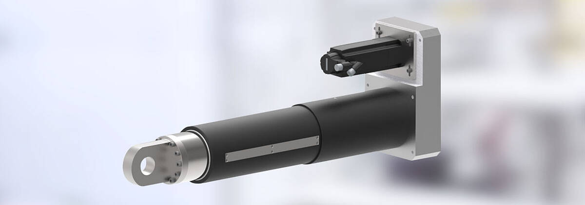 1-stage linear actuator with electric cylinder | SCHNEEBERGER