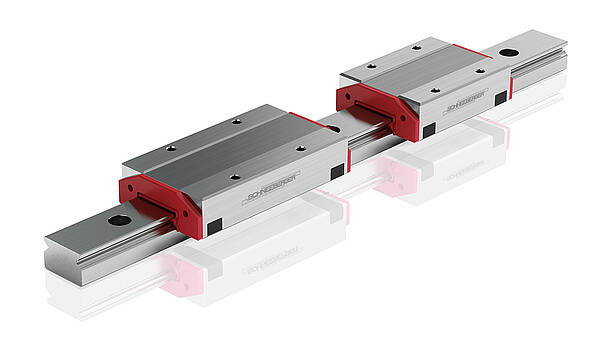 Linear bearings and gear racks for medical products