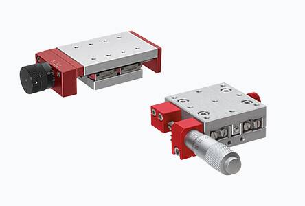 Slides & miniature tables | frictionless positioning tables